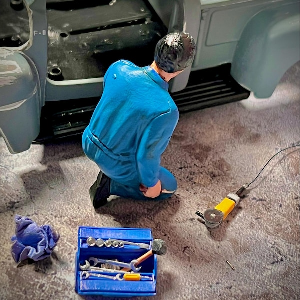 Shade Tree Mechanic Set 1/25th Scale - Etsy