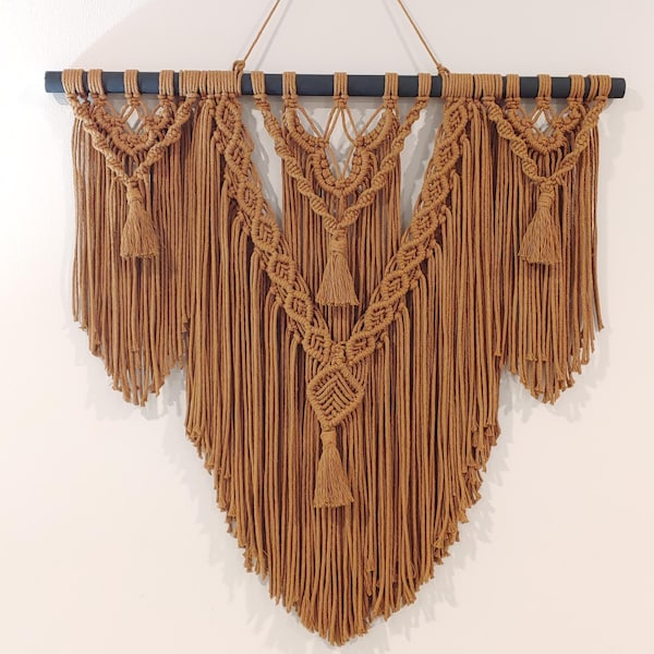 4 in 1 Macrame Pattern PDF With Photos, Beginner Macrame Wall Hanging Pattern, Macrame Tutorial ...