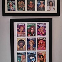 Set 0f 16 Rupaul's Drag Race Winner Postcards - Now Including Nymphia ...