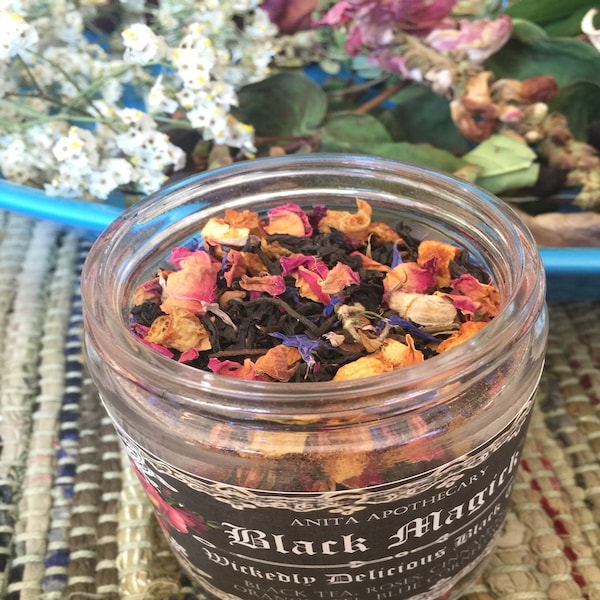Black Magick Witches Brew Tea~ Magick, English Tea, Crystal Tea ...