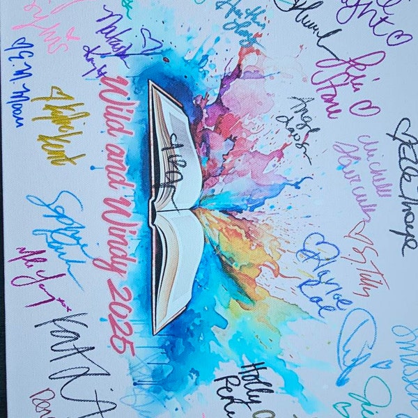 DIGITAL DOWNLOAD Book Poster for Signatures Author Signature, Autograph ...