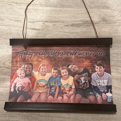 Photo on Wood, Photo Gift, Wooden Photo Print, Picture on Wood, Photo ...