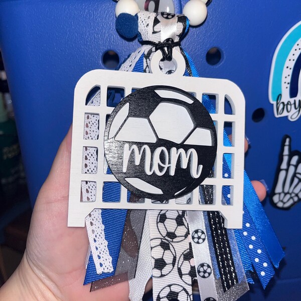 Basketball Bogg Bag Tassel, Bag Charm, Car Charm, Bookbag Tag, Diaper ...