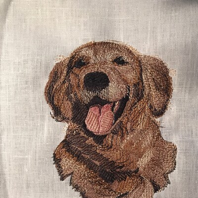 Golden Retriever machine Embroidery Design, Embroidery Designs, Machine ...