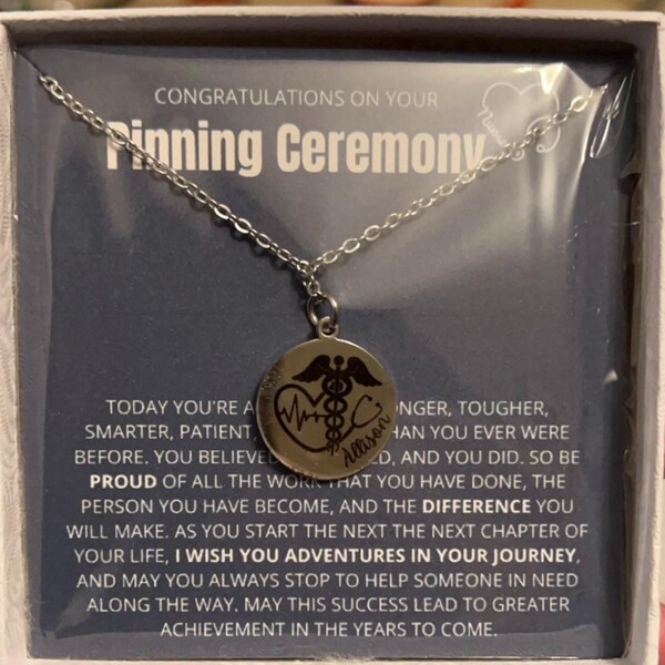 8th Grade Graduation Necklace Custom Middle School Graduation Jewelry ...