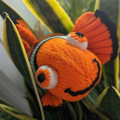 PDF Knitting Pattern Dory Blue Tang Fish Finding Nemo - Etsy