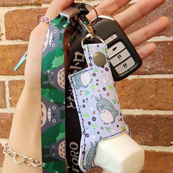 Anime Forest Animal Inhaler Case Keychain,inhaler Holder Keychain ...