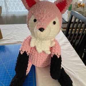 CROCHET PATTERN Lucy the Fox Crochet Amigurumi Stuffed Sitting - Etsy