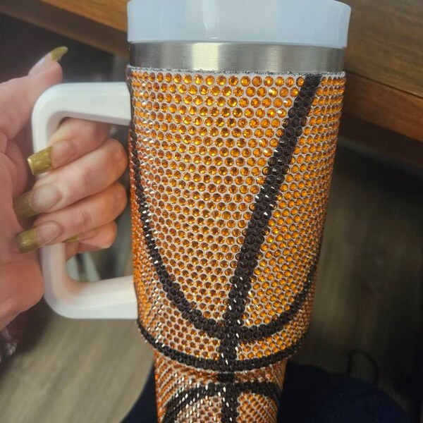 Sparkling Football Basketball Baseball Softball Rhinestone Studded 40 ...