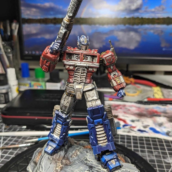Optimus Prime STL File: 3D Printer Model Figure (digital Download) - Etsy