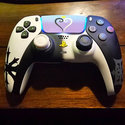 Custom Kingdom Hearts Sora Themed Playstation 5 PS5 Dualsense Wireless ...