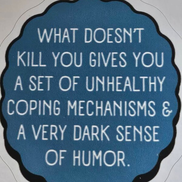 Mental Health Sticker, Depression Sticker, Bipolar Disorder Sticker ...