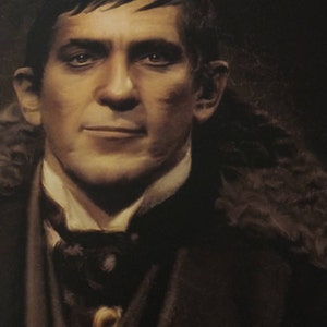 Barnabas Collins Canvas Portrait From DARK SHADOWS - Etsy