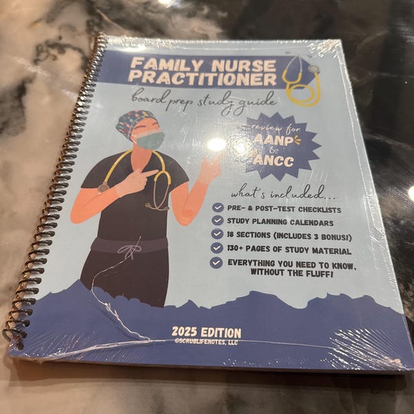 The 2025 Family Nurse Practitioner Board Prep Study Guide | Spiral ...