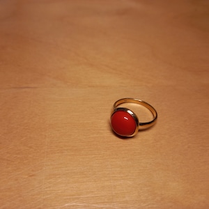 Rose Gold Plated Over 925 Sterling Silver Rectangle Shape Ring | Etsy