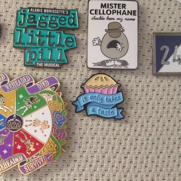 Six Enamel Pin - Etsy