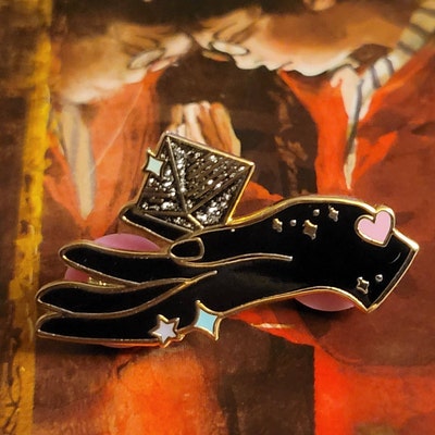 Hallows Enamel Pin Set Magic Enamel Pin Wizard Pin Book - Etsy
