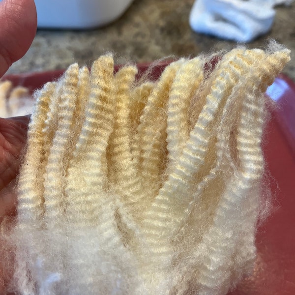 Raw Wool Lincoln Longwools Natural Colored - Etsy UK