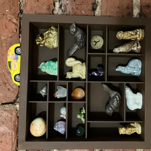 Wooden Curiosity Cabinet Printer Tray Letterbox Display, Rock Display ...