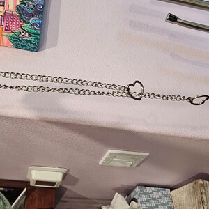 Stainless Steel Dainty O Ring Slip Chain Choker Necklace, Alternative ...