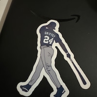 Michael Jordan Dunk Contest Glossy Sticker 3, Water Resistant Laptop ...