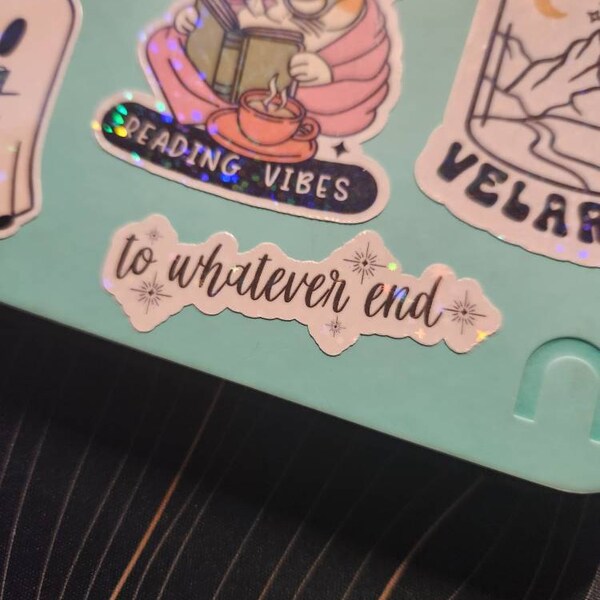 To Whatever End Sticker - Etsy