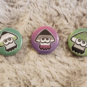 Splatoon All Basic Colors Sanitized Squid/octo Crystal | Etsy