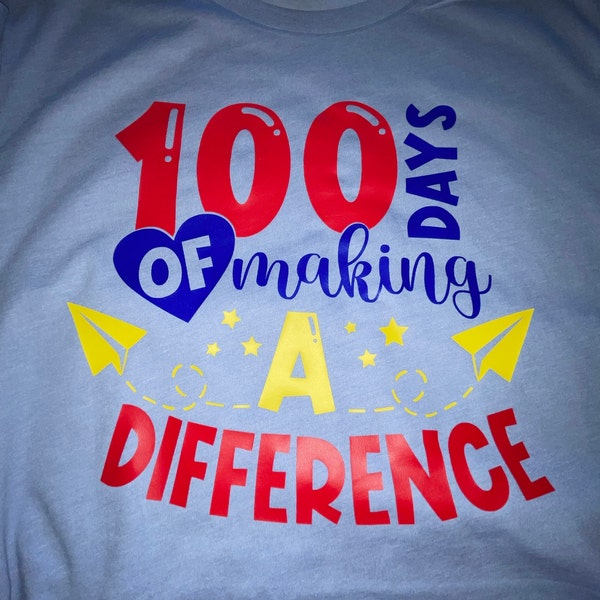 100 Days of Making A Difference, 100th Day of School, 100 Days of ...
