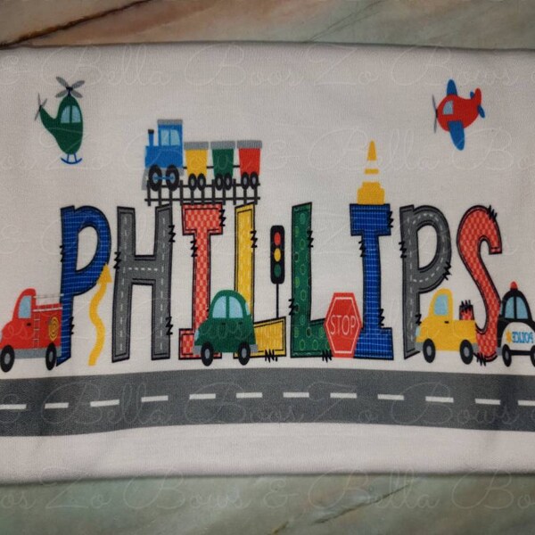 Transportation Doodle Alphabet Bundle, Vehicles PNG Letters, Numbers ...