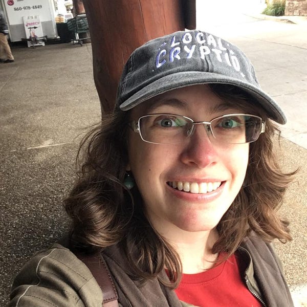 Local Cryptid Embroidered Cap - Etsy