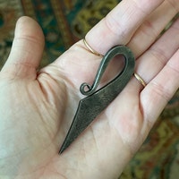 Firesteel Pendant. Bow Drill Socket. - Etsy Canada