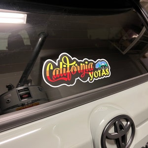 Toyota Retro Vintage Decal Sticker Round 4 Inch 3 Stripe - Etsy