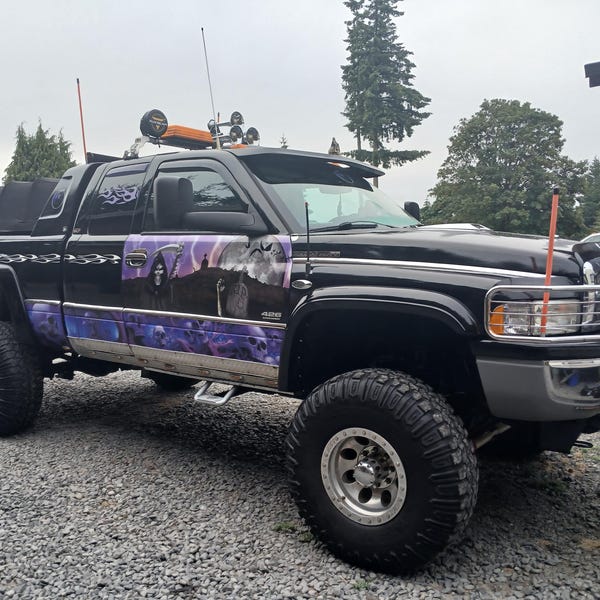 American Flag Rip Race Car Go Kart Golf Cart Motorcycle Hood Window ...