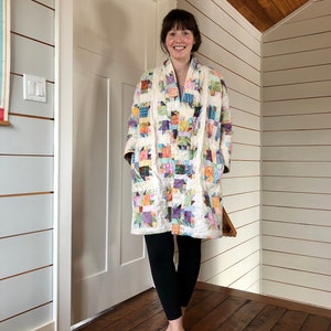 All Well Cardigan Coat Sewing Pattern Hacking Guide - Etsy UK