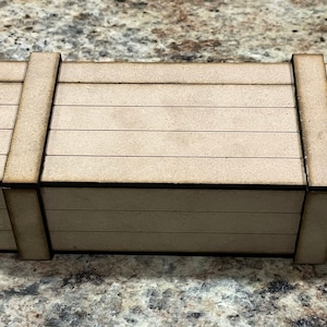 Shipping Crate Laser Cut Digital Files for Laser Cutting Hobby Vector ...