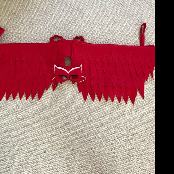 Owlette No-sew Mask Pattern | Costume, PJ Masks Party Favor, Gift for ...