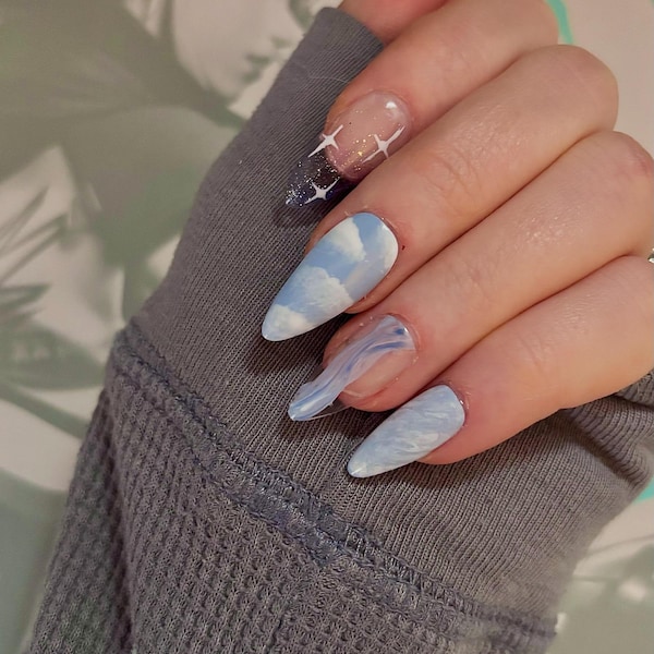 Demon Rumi Nail | Kpop Demon Hunter Inspired Nails | Handmade Gel Press ...