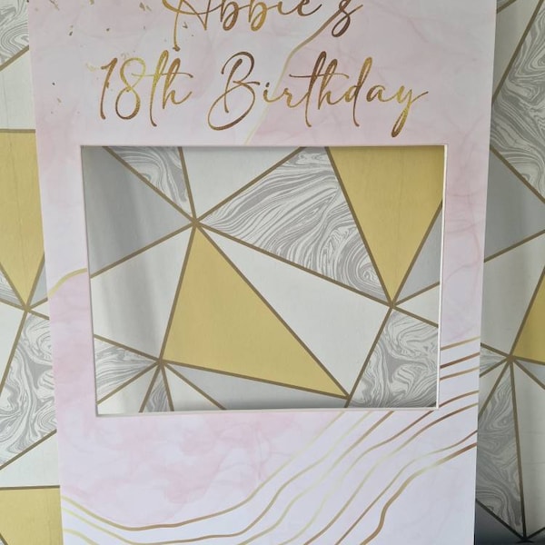 School Leavers Selfie Frame, Class of 2024 Party Booth Frame, Year 6 ...