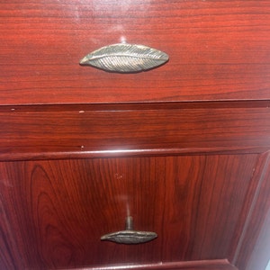 Set of 8 Fire Hydrant Knobs Red Cast Iron Hydrant Fireman Drawer Pull ...