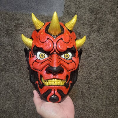 White Death Mask - Etsy