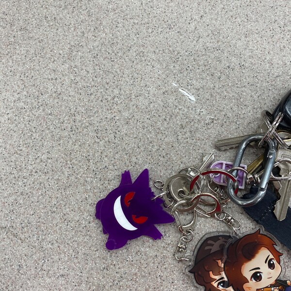 Gengar and Haunter Acrylic Keychain - Etsy
