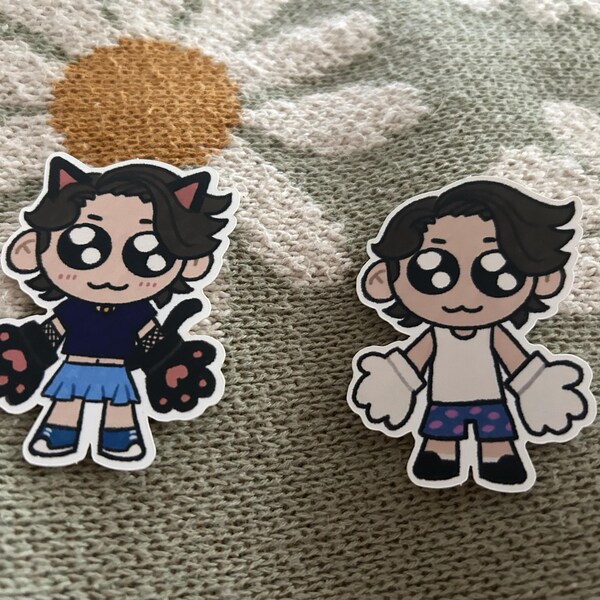 3 Catboy Jerma985 Sticker - Etsy