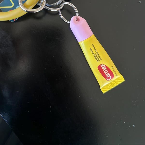 Carmex Keychain Cap - Chapstick Holder - Etsy