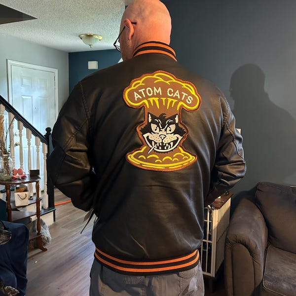Atom Cats Patch Large Embroidered Fallout - Etsy