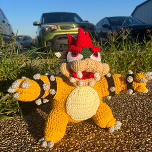 Bowser Crochet Pattern Amigurumi PDF ENGLISH Instructions Only - Etsy