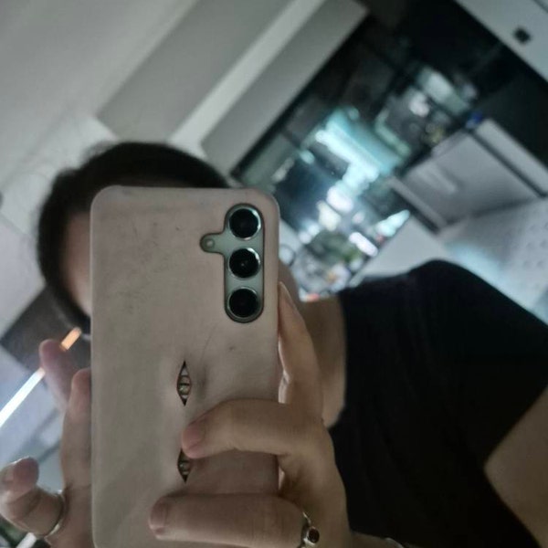 Eye Phone Case,3d Eyes iPhone Case,evil Eyes Phone Case Genuine Leather ...