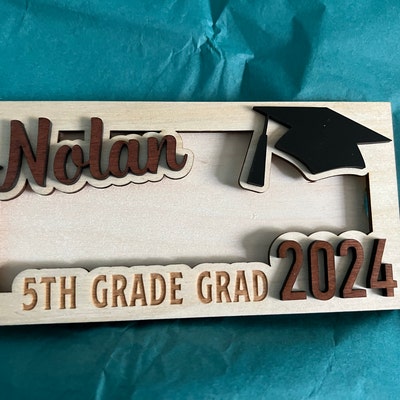 Personalized 5th Grade Graduation Money Holder, Elementary School ...