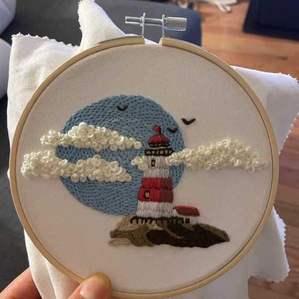 Saguaro Sunset Embroidery Pattern PDF / Digital Hand Embroidery ...