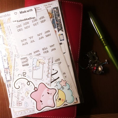 Back to School 2 Page Sticker Kit K030 - Etsy