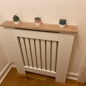 Oak Top Custom Radiator Cover - Etsy UK